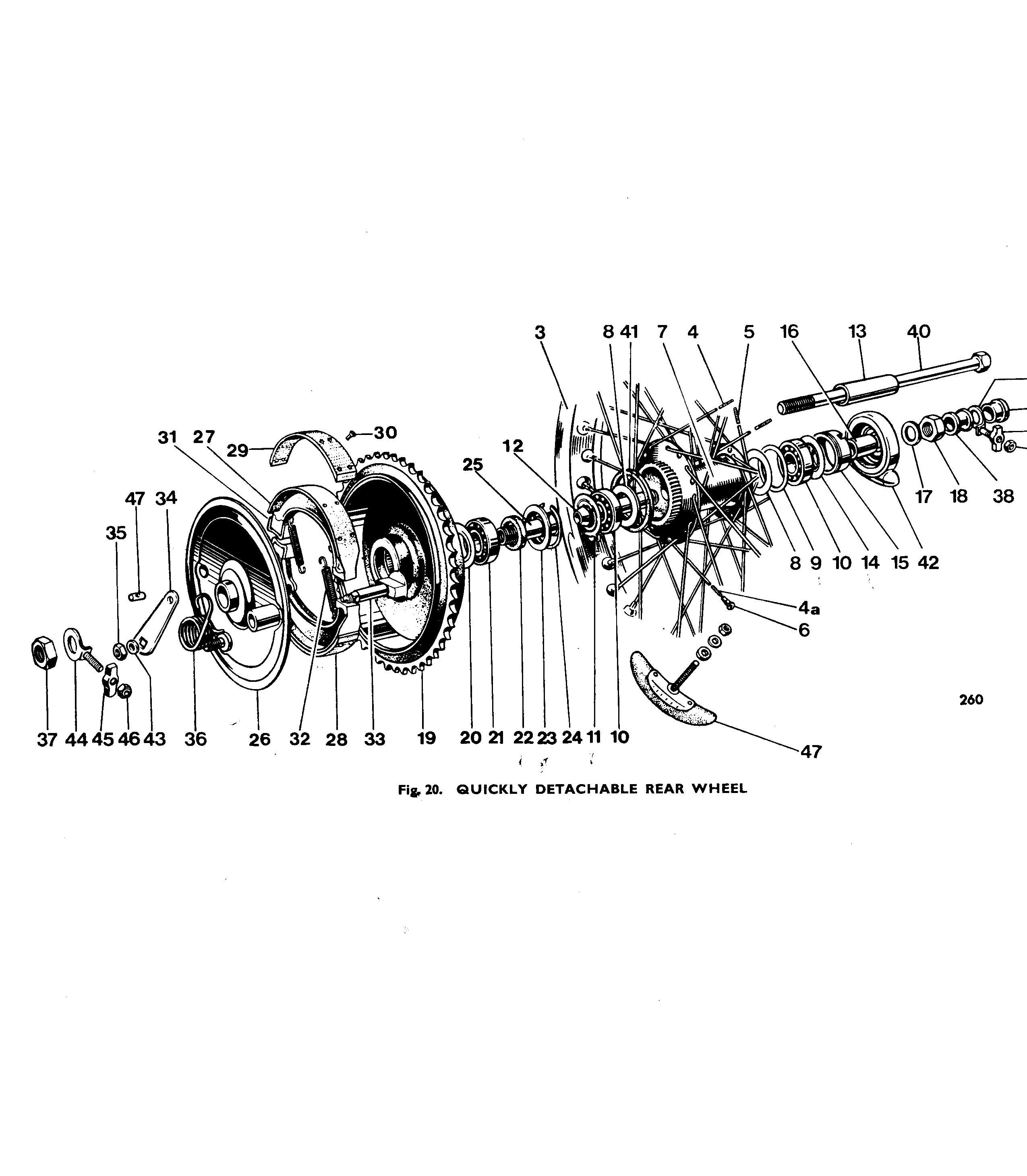 1970 Triumph 650 QD Rear Wheel | JRC Engineering, Inc.